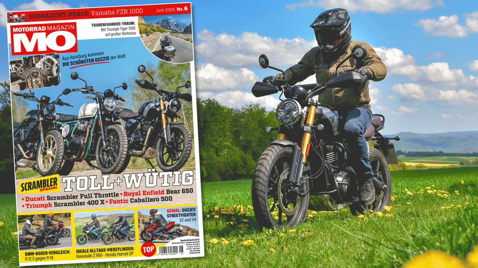 Brandaktuell: die Neuheiten für 2025 - Motorrad Magazin MO